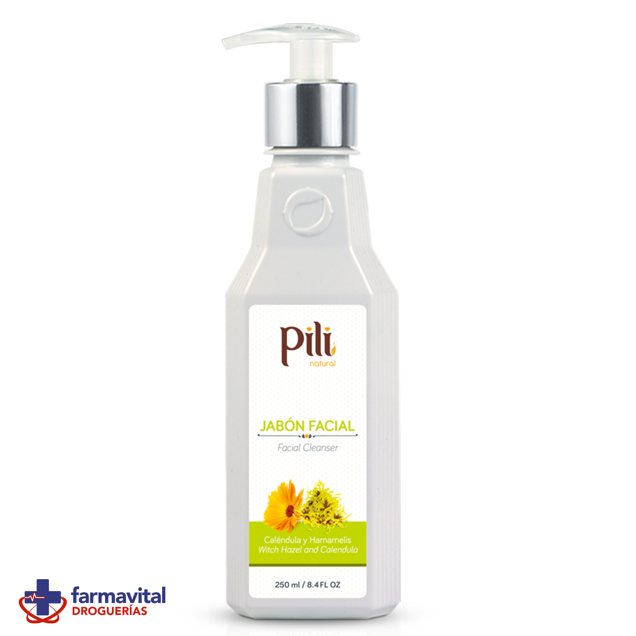 Jabon Facial Pili X 250 Ml Farmavital Droguerías